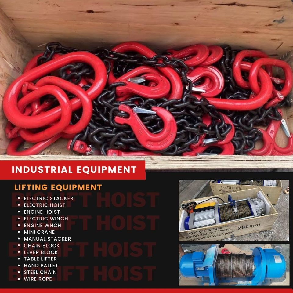 Steel Chain with Hook / Hook Chain / Lifting Chain / Kadena / Lever ...