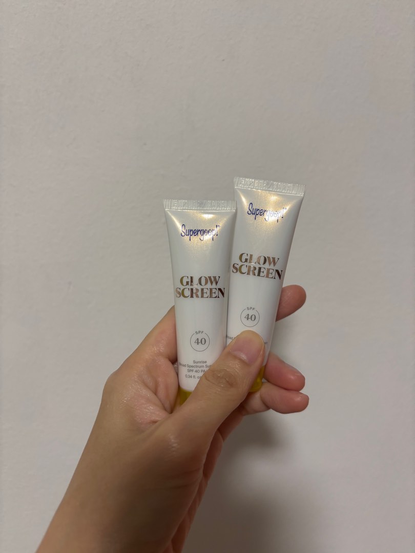 SUPERGOOP! Glowscreen Broad Spectrum Sunrise Sunscreen Mini SPF 40 PA ...