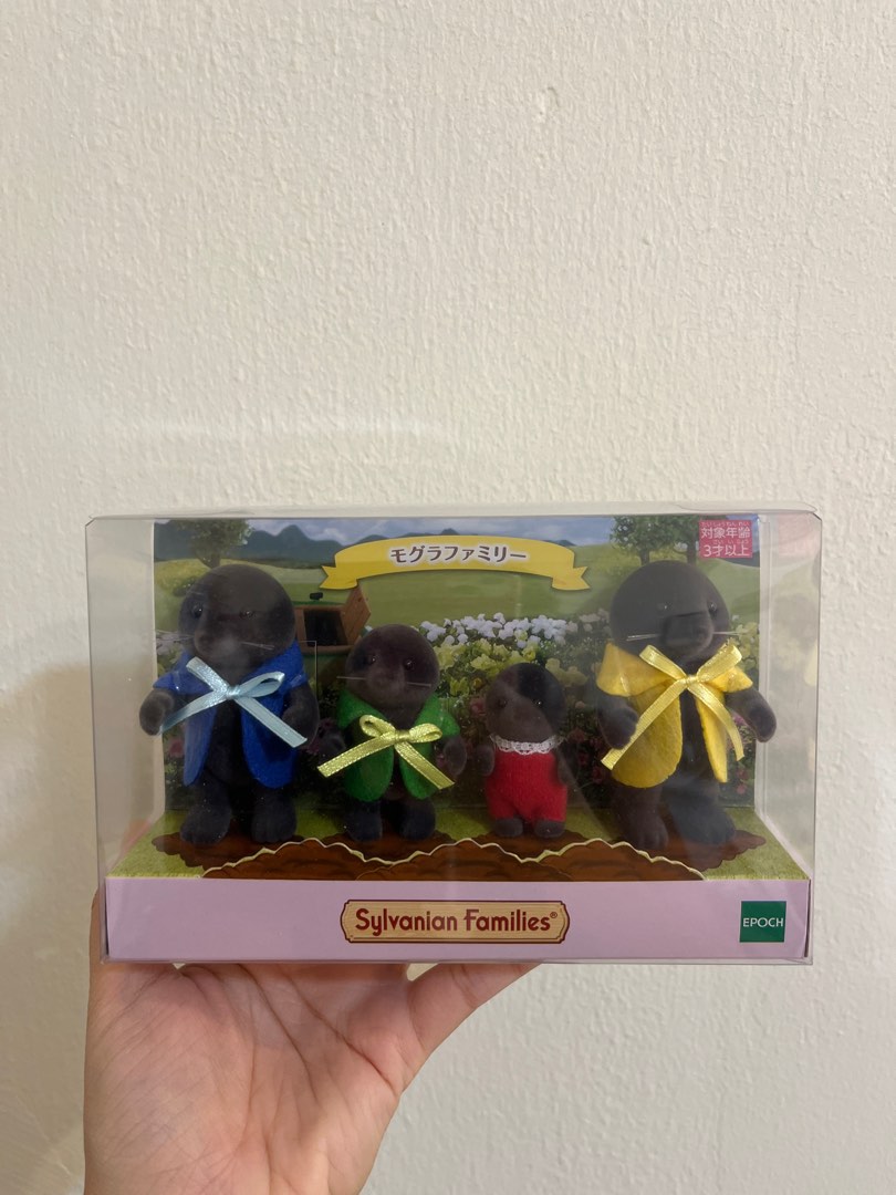 Sylvanian Family Mole Family Set, Hobbies & Toys, Memorabilia ...