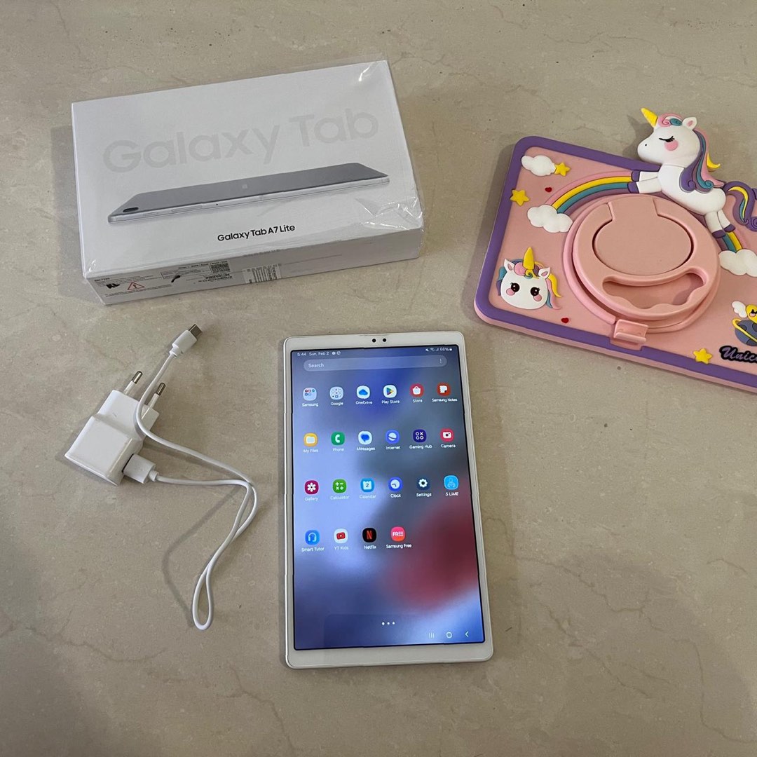 Tablet Samsung Tab A7 Lite bekas garansi SEIN resmi second mulus ...