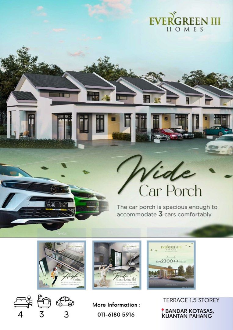 Teres Super Duplex 1 Tingkat 1/2, Property, For Sale on Carousell