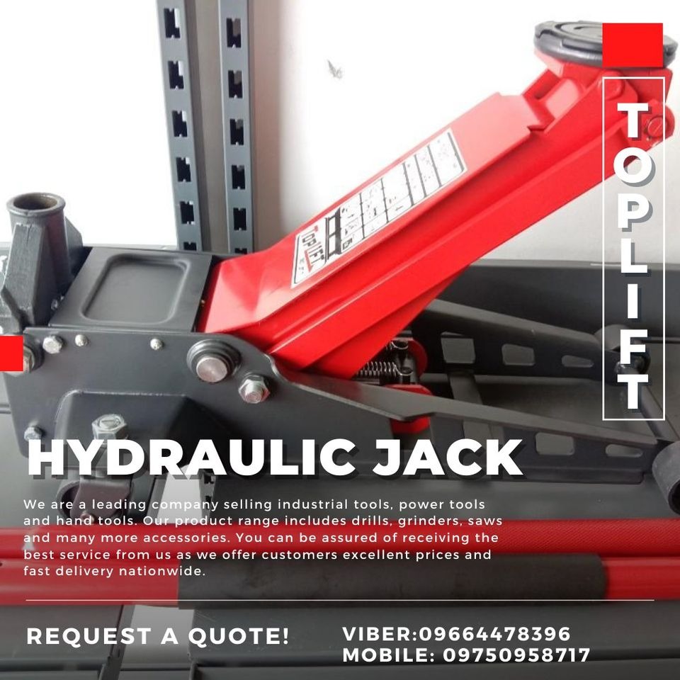 TFJ10685 Service HydrauliaLong Chassing Service Jacks TFJ5685 / Toplift ...