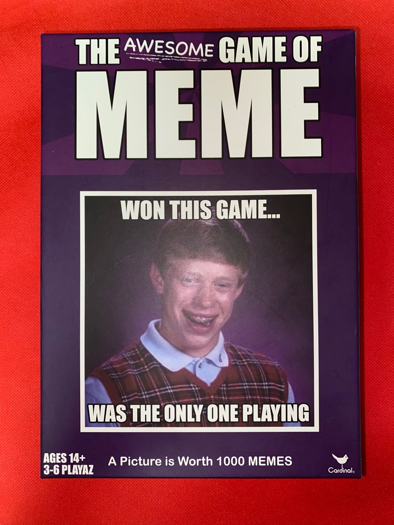 The Awesome Game of Meme Card Game, Hobbies & Toys, Toys & Games on ...