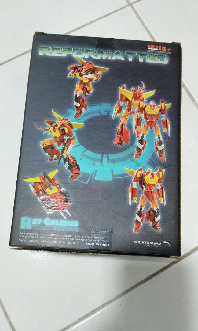 TRANSFORMER MMC CALIDUS CAPTAIN, Hobbies & Toys, Toys & Games on Carousell