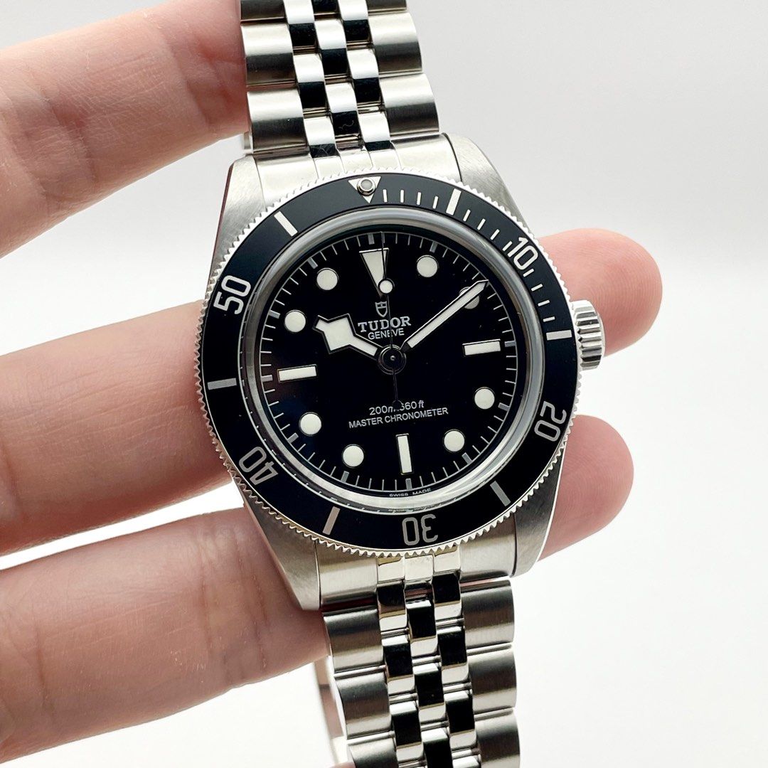 Tudor Black Bay 41 METAS 7941A1A0NU BB41 Black Dial Automatic 5 Link ...