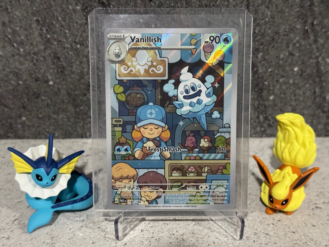 Vanilish IR Paradox Rift pokemon, Hobbies & Toys, Toys & Games on Carousell