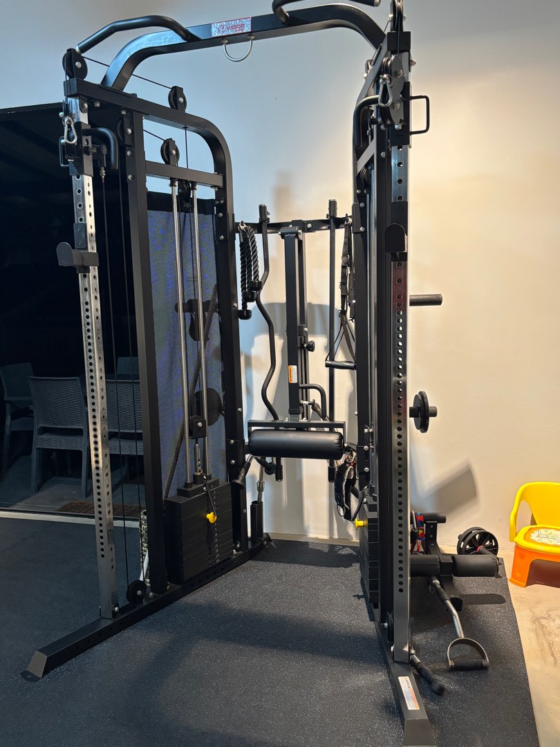 Vigor Cable Machine with Power rack, Sports Equipment, Exercise ...