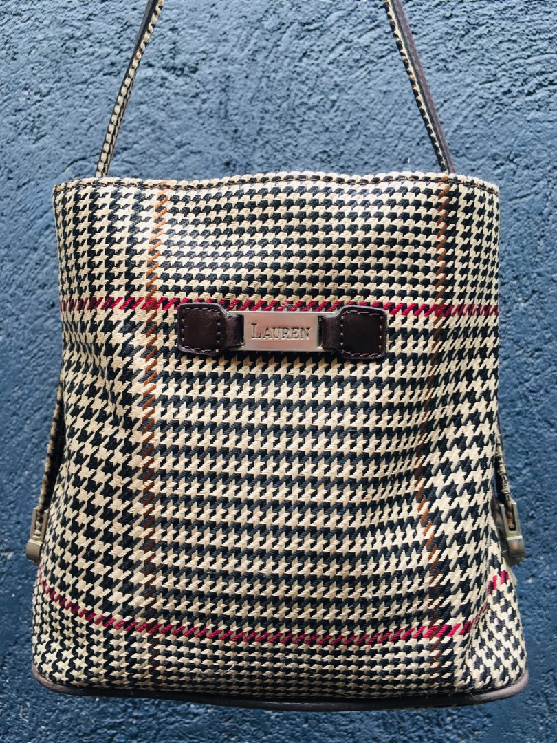 Vintage Ralph Lauren Bucket Bag, Women's Fashion, Bags & Wallets ...