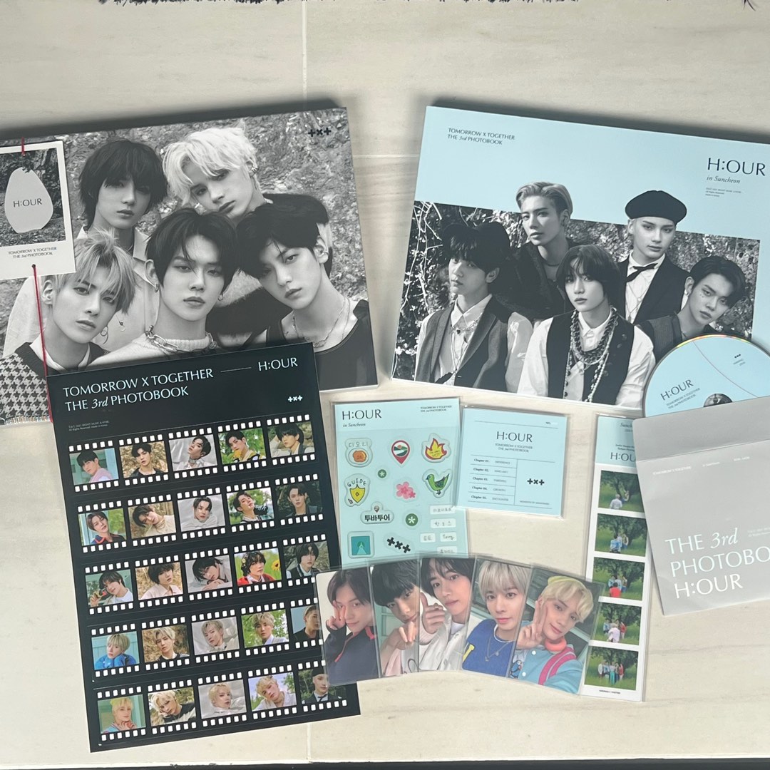[wts] txt 3rd photobook h:our , hour in suncheon 2021 photobook soobin ...