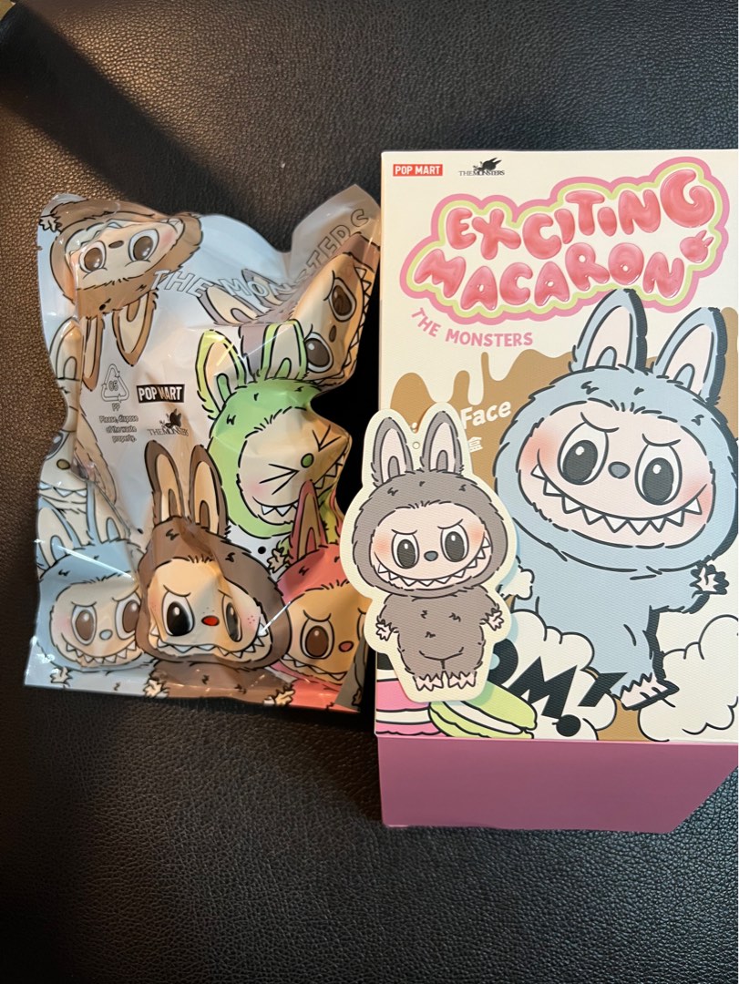 [sealed] [new] Wtt / wts labubu v1 sesame bean, Hobbies & Toys, Toys ...