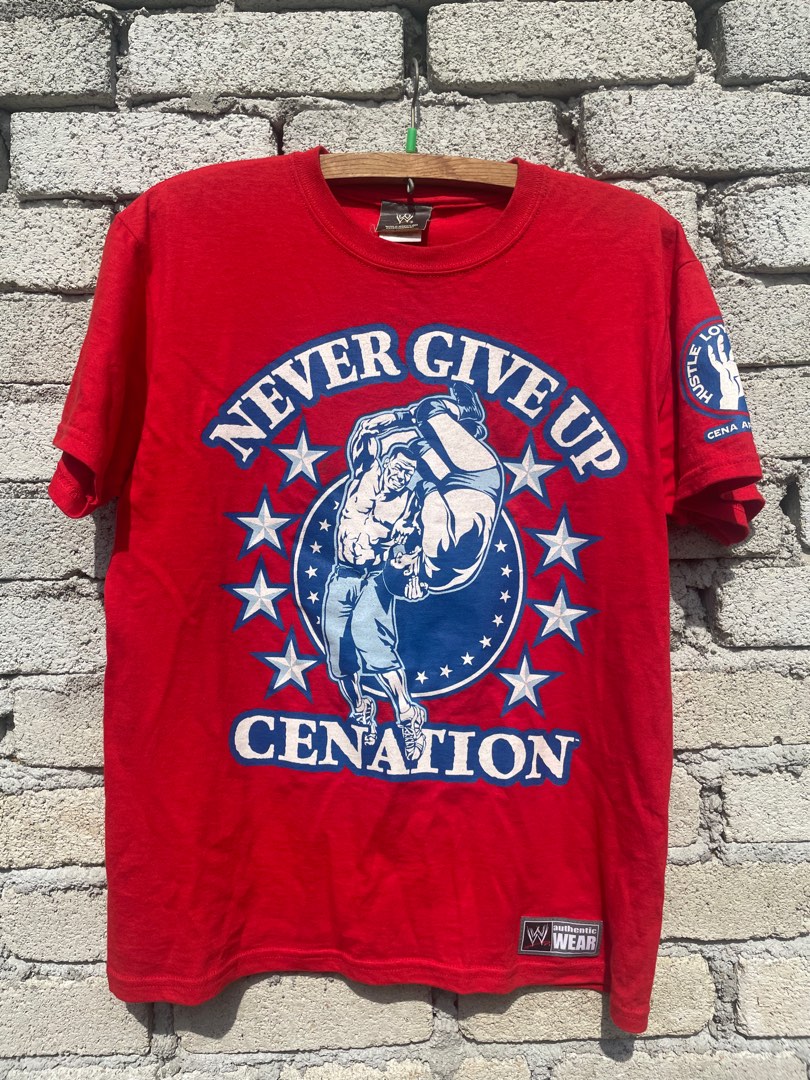 Wwe official merch john cena, Men's Fashion, Tops & Sets, Tshirts ...