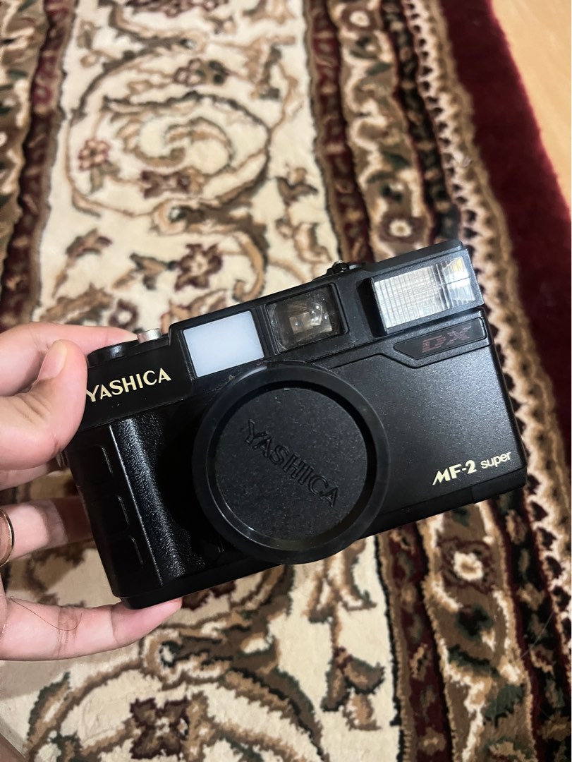 Yashica MF-2 Super Film Camera, Photography, Cameras on Carousell