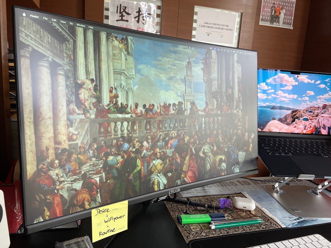 27 Inch Curved Monitor HDMI Lcd Monitor built in speaker, Computers ...