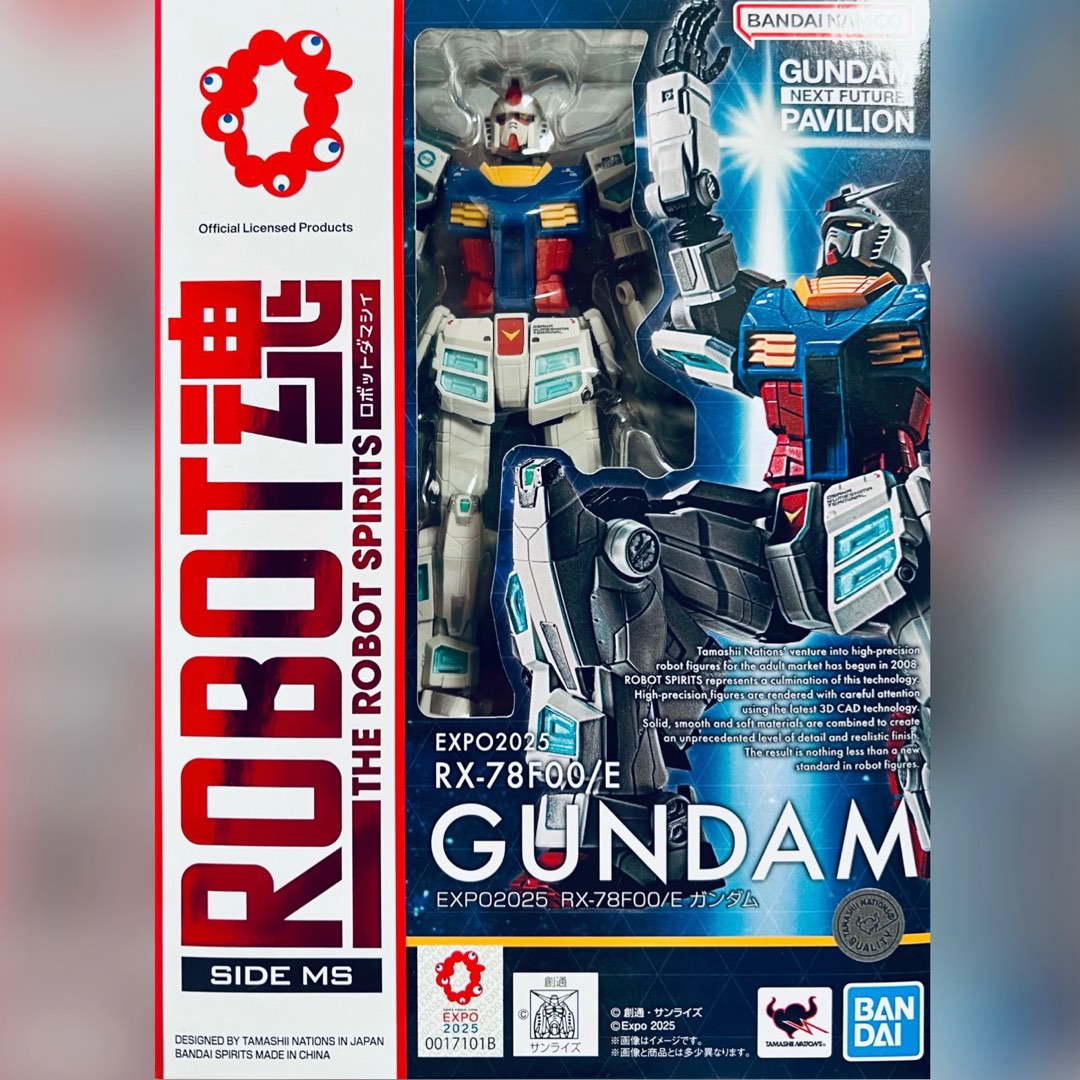 [一角有凹] 全新 日版 BANDAI GUNDAM ROBOT魂 SIDE MS 機動戰士 高達 RX-78F00 RX78 RX-78 F00/E Next Future Pavilion ...
