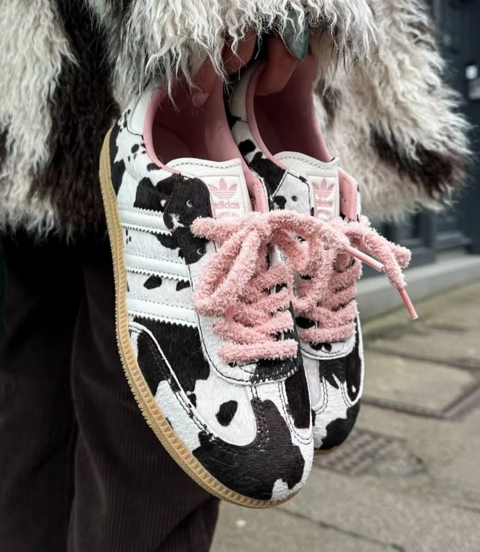 adidas originals Samba OG "Cow Print", Women's Fashion, Footwear ...