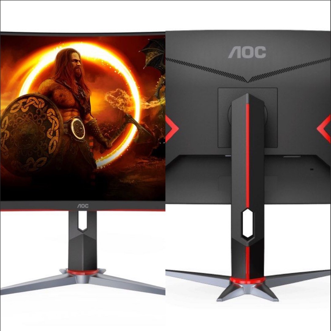 AOC C27G2 27-inch Full HD VA 1ms 165Hz Curved Gaming Monitor, Computers ...