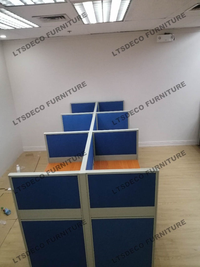 Beige Aluminum Endtrims and Customize Color Office Partition Office ...