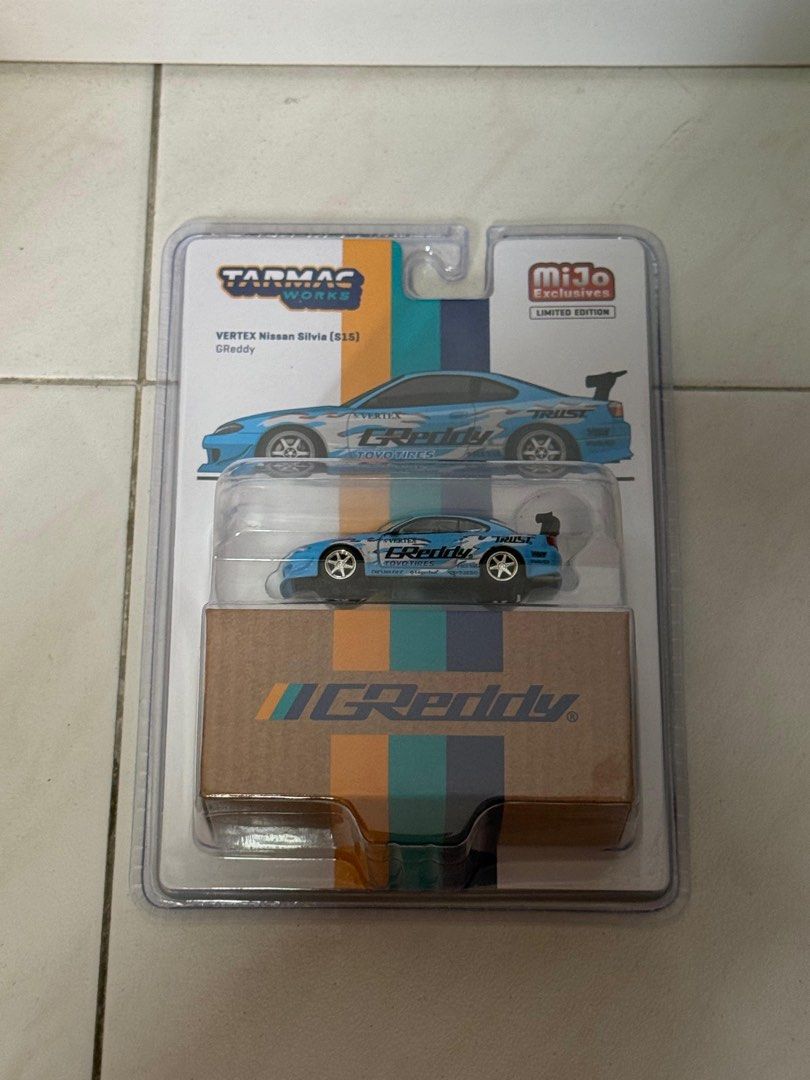 BNIB Tarmac Works Nissan Silvia S15 VERTEX GReddy Special Edition ...