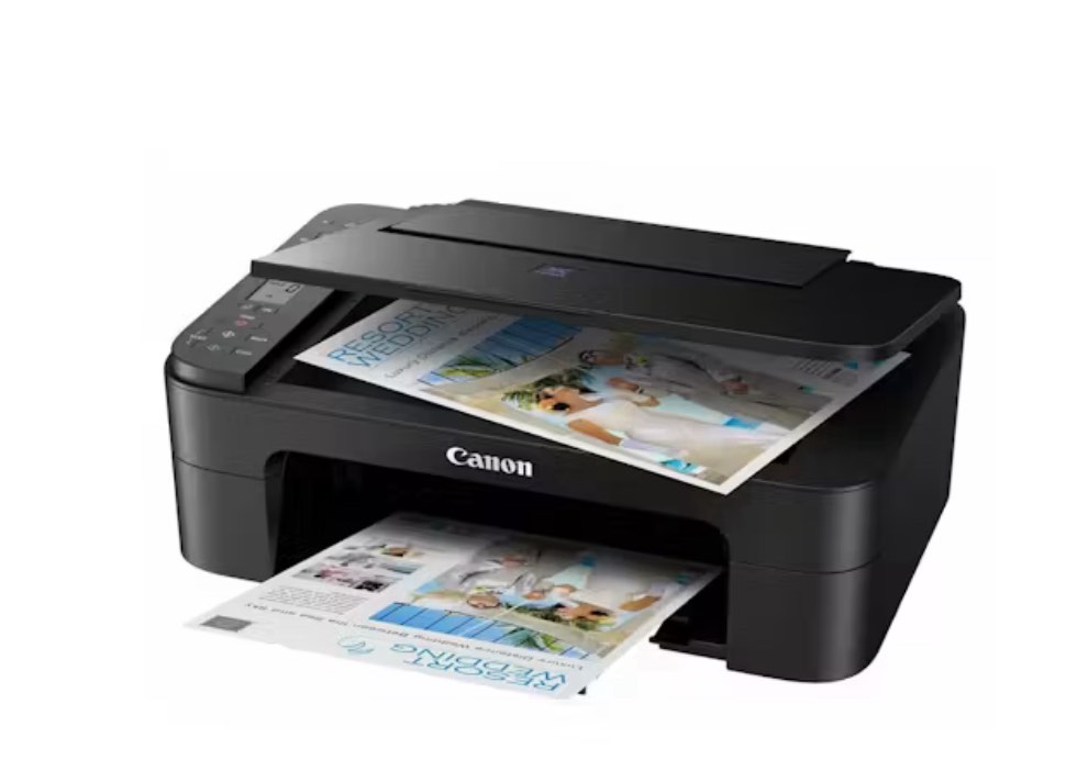 Canon PIXMA E3370 All-in-one Inkjet Printer- Black ( Free 2 ink ...