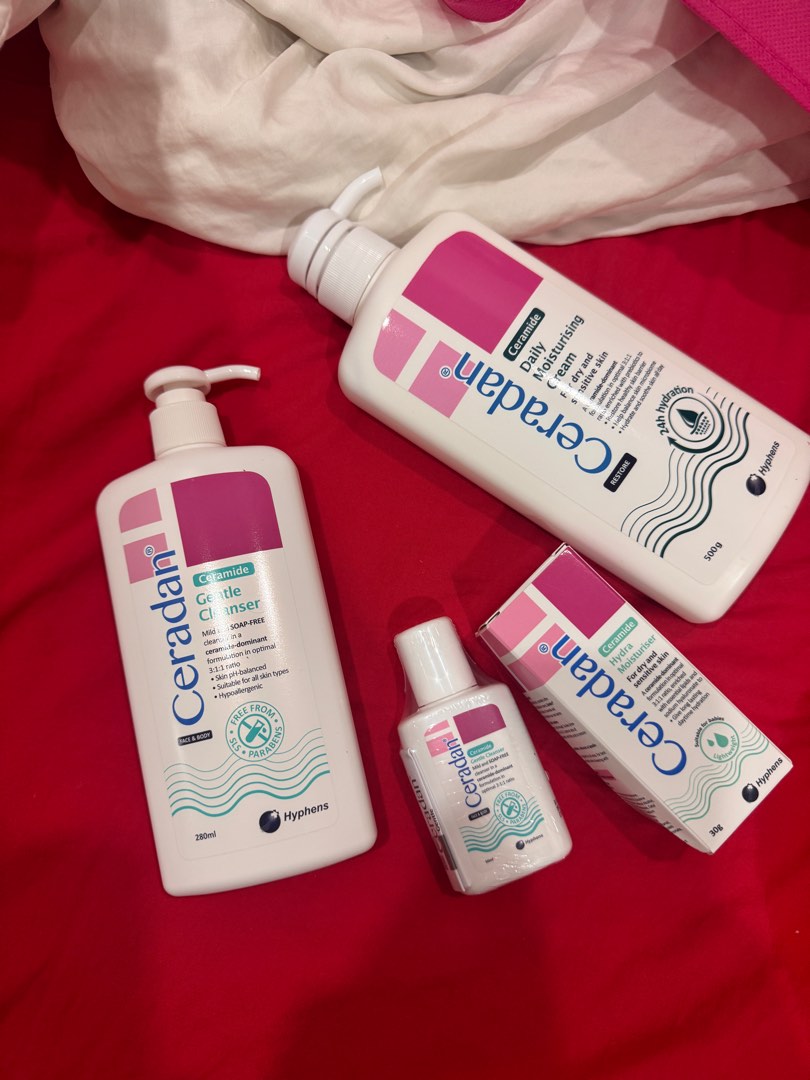 CERADAN Daily Moisturising Cream & GENTLE CLEANSER, Beauty & Personal ...