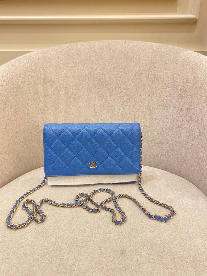 CHANEL WOC WALLET ON CHAIN CAVIAR LEATHER, Luxury, Bags & Wallets on ...