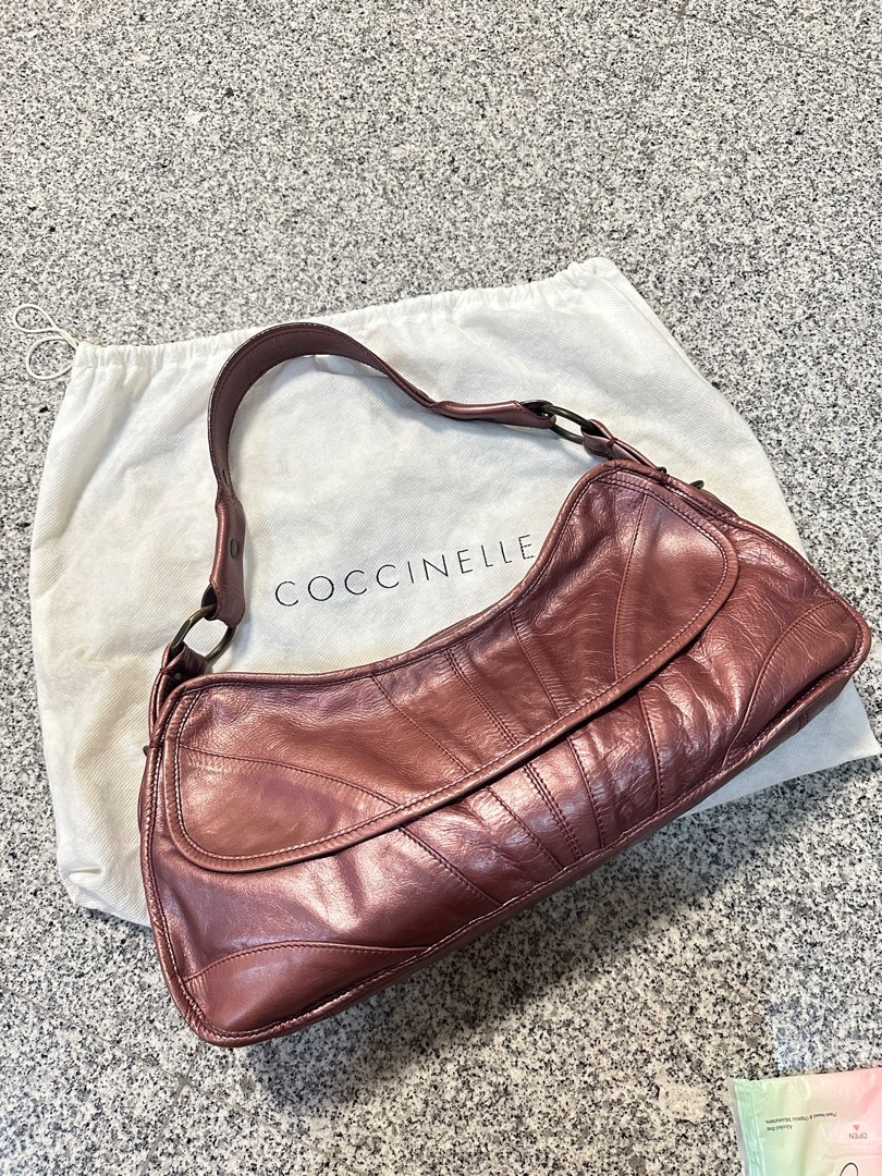 Coccinelle Leather shoulder bag, Women's Fashion, Bags & Wallets ...
