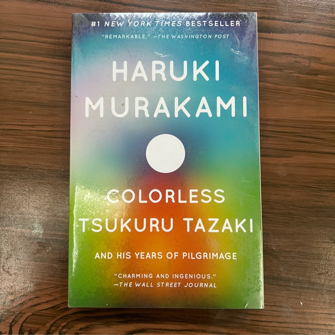 Colorless Tsukuru Taziki Brand New Plastic Sealed, Hobbies & Toys ...