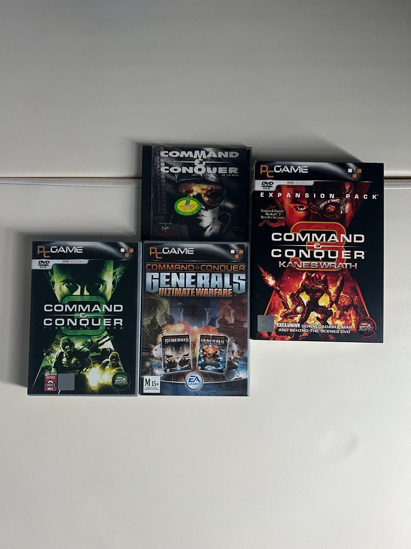 Command & Conquer Set, Video Gaming, Video Games, Others on Carousell