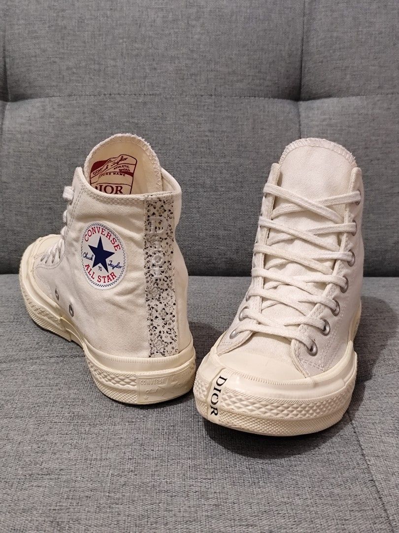 Converse CT All Star 70s Hi X Dior sample 37/38, Fesyen Wanita, Sepatu ...