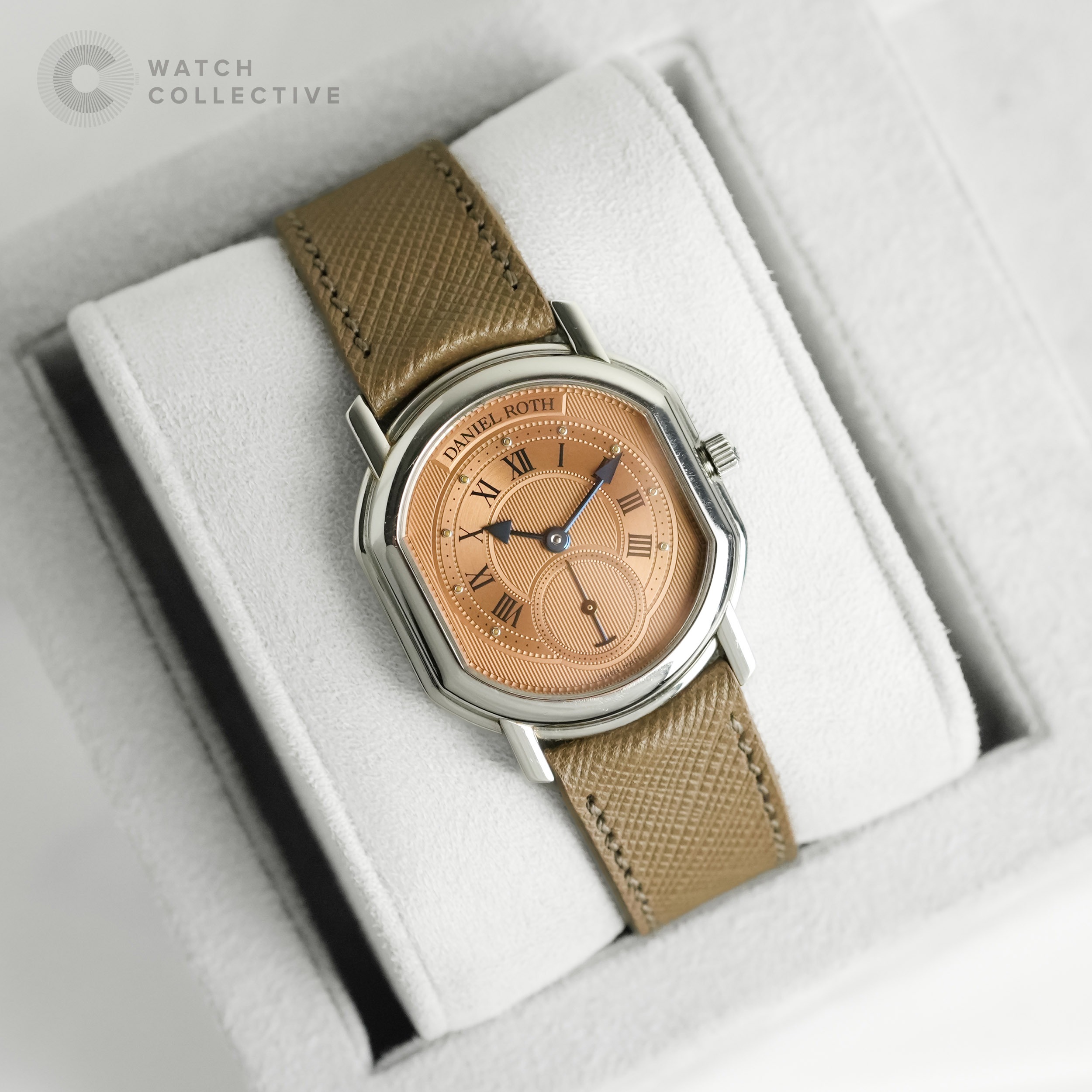 Daniel Roth S207 Salmon Dial Small Seconds, Luxury, Watches on Carousell