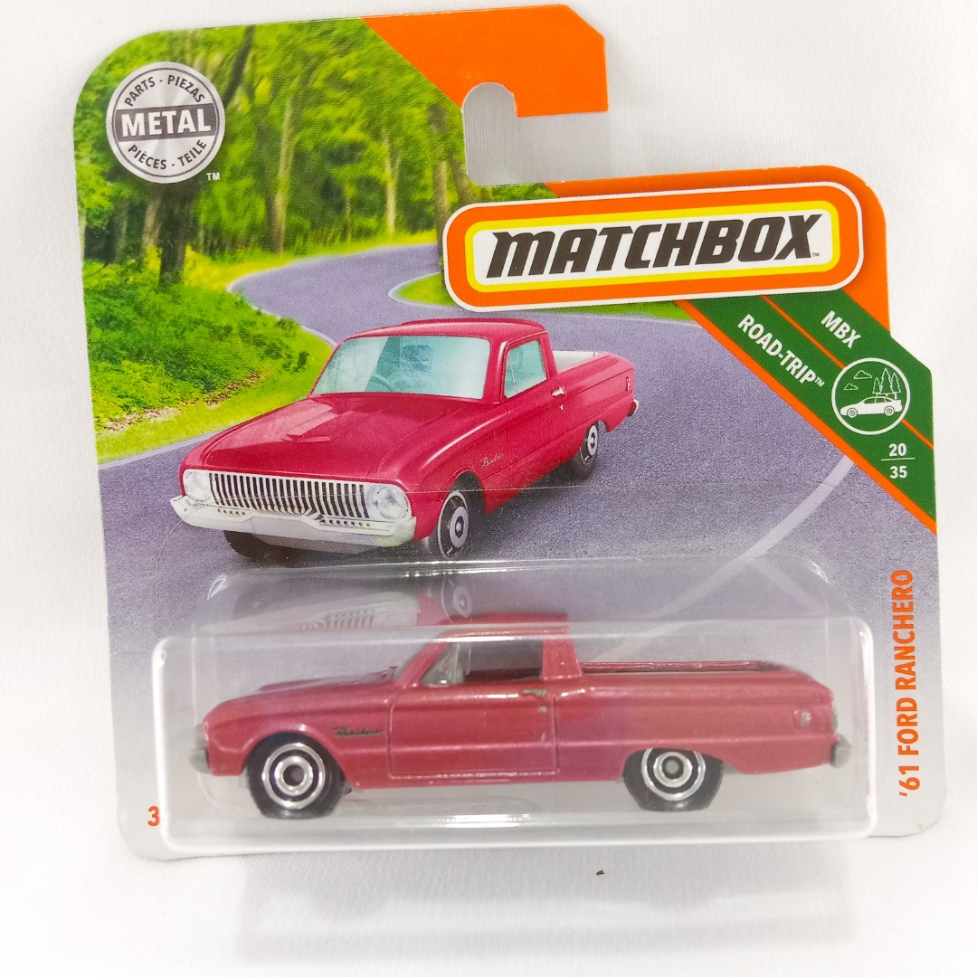 Diecast Matchbox ’61 Ford Ranchero – MBX Road-Trip 20/35 | Miniatur ...
