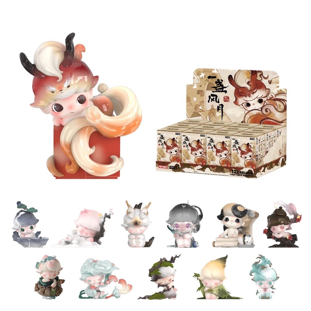 Dimoo Popmart Stories in the Cup - ink bamboo, Hobbies & Toys, Toys ...