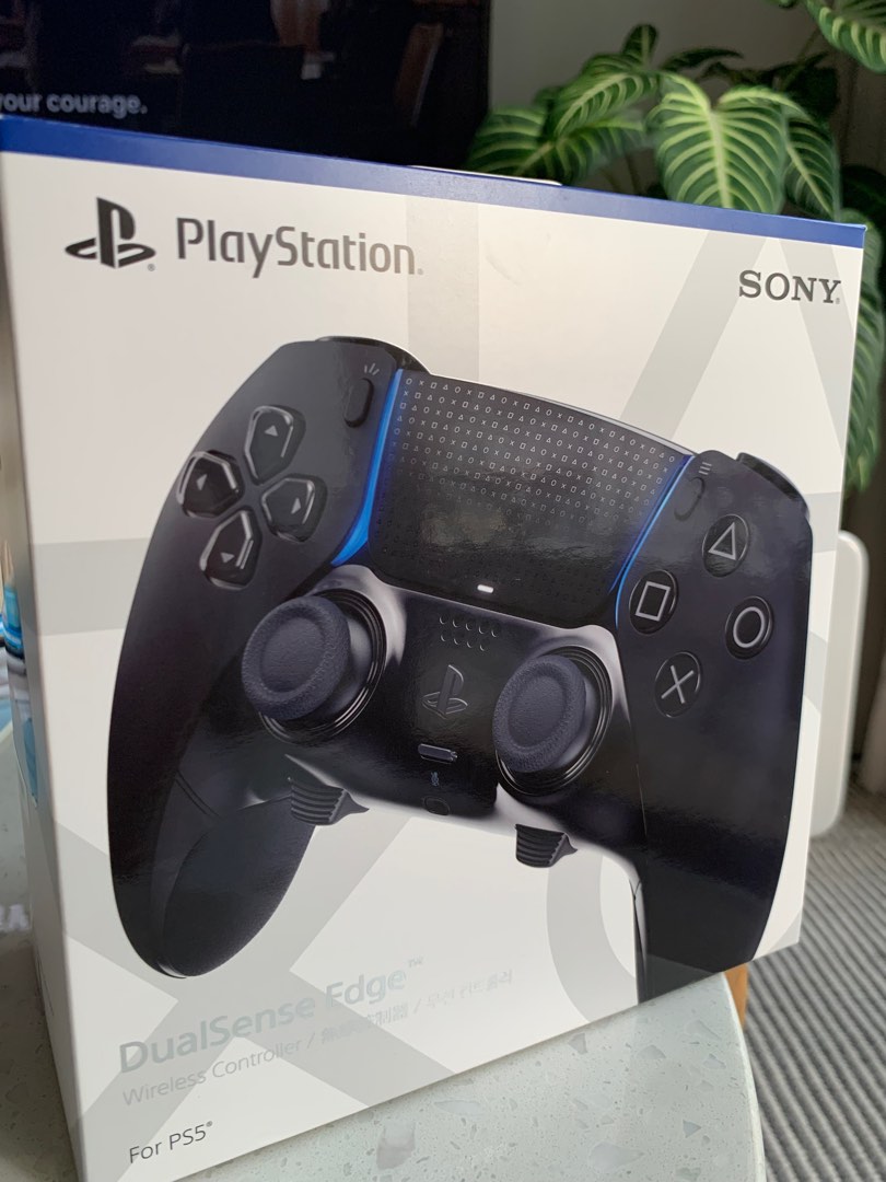 Dualsense Edge PS5 (Black), Video Gaming, Video Game Consoles ...