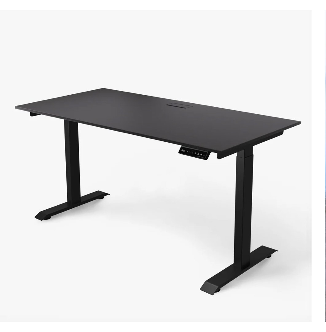 Ergo height adjustable desk and free Ergotune chair, Furniture & Home ...
