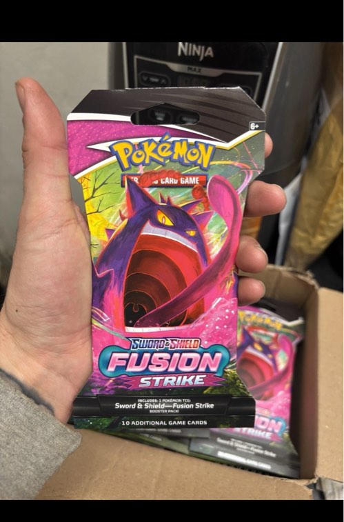 Fusion Strike Sleeved Booster Pack, Hobbies & Toys, Toys & Games on ...