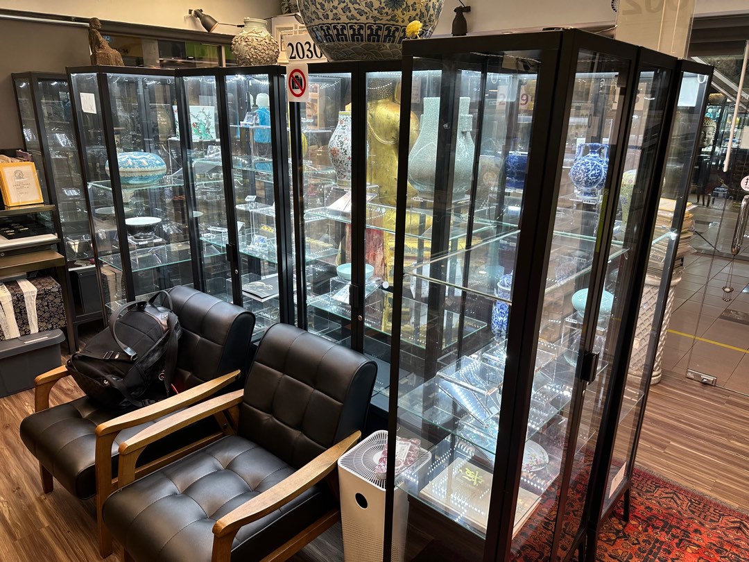 First Come, First Serve! 10 Sets of IKEA MILSBO Glass Display Cabinet ...