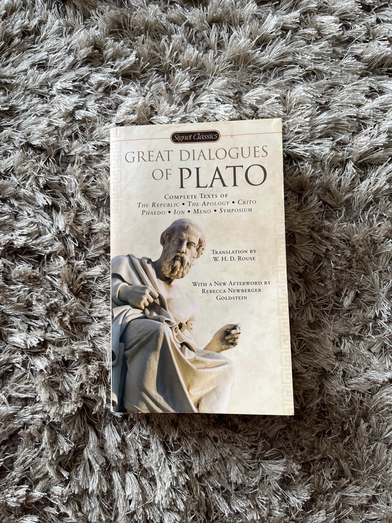 Great Dialogues of Plato Philosophy Book, Hobbies & Toys, Books & Magazines, Storybooks on Carousell