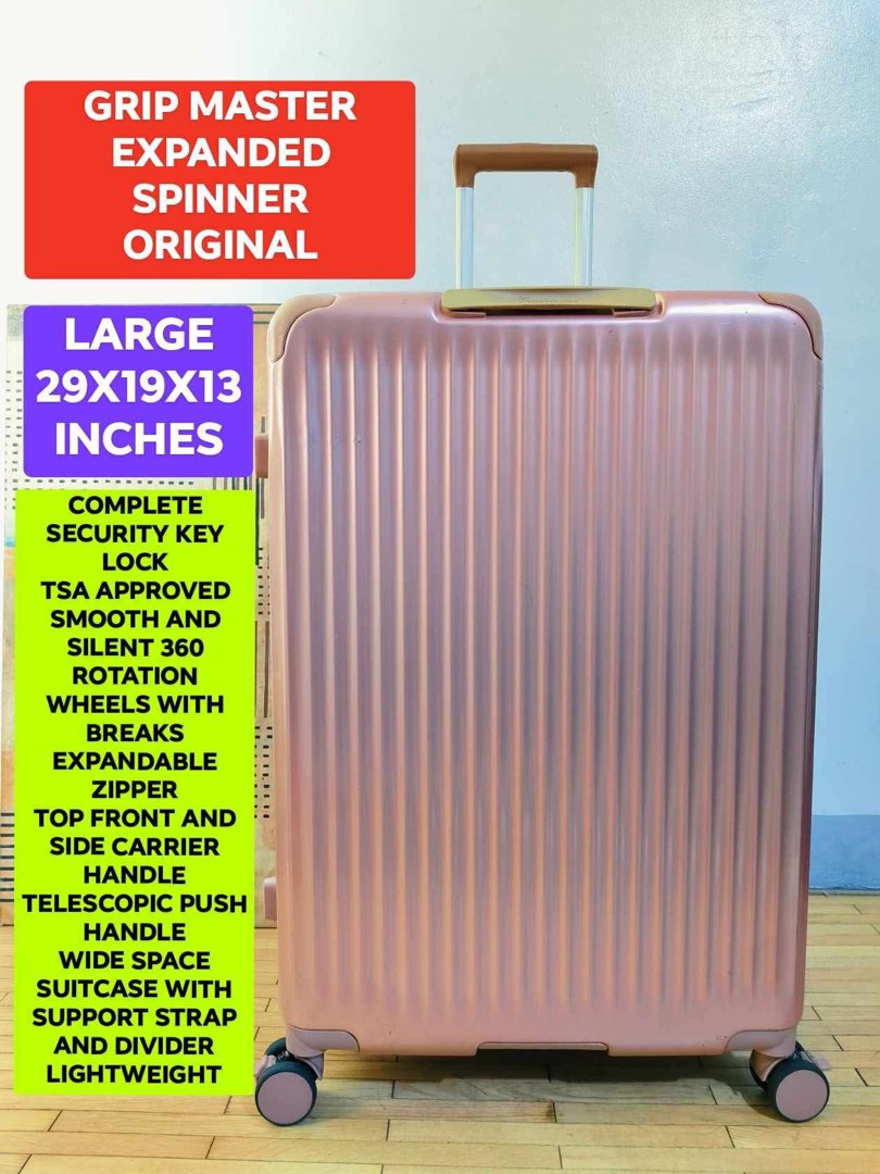 GRIP MASTER LUGGAGE, Hobbies & Toys, Travel, Luggage on Carousell