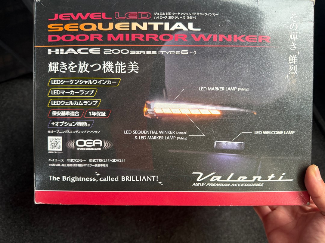 Hiace valenti, Car Accessories, Accessories on Carousell