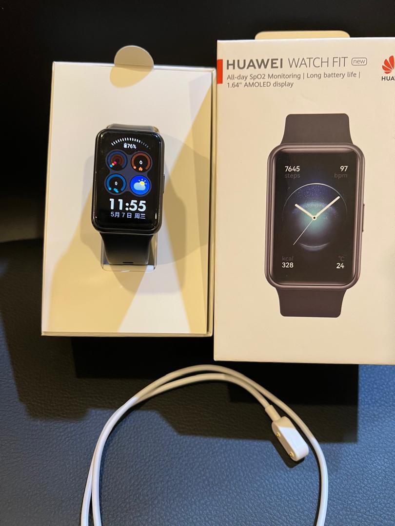 Huawei watch fit 1.0, Men's Fashion, Watches & Accessories, Watches on ...