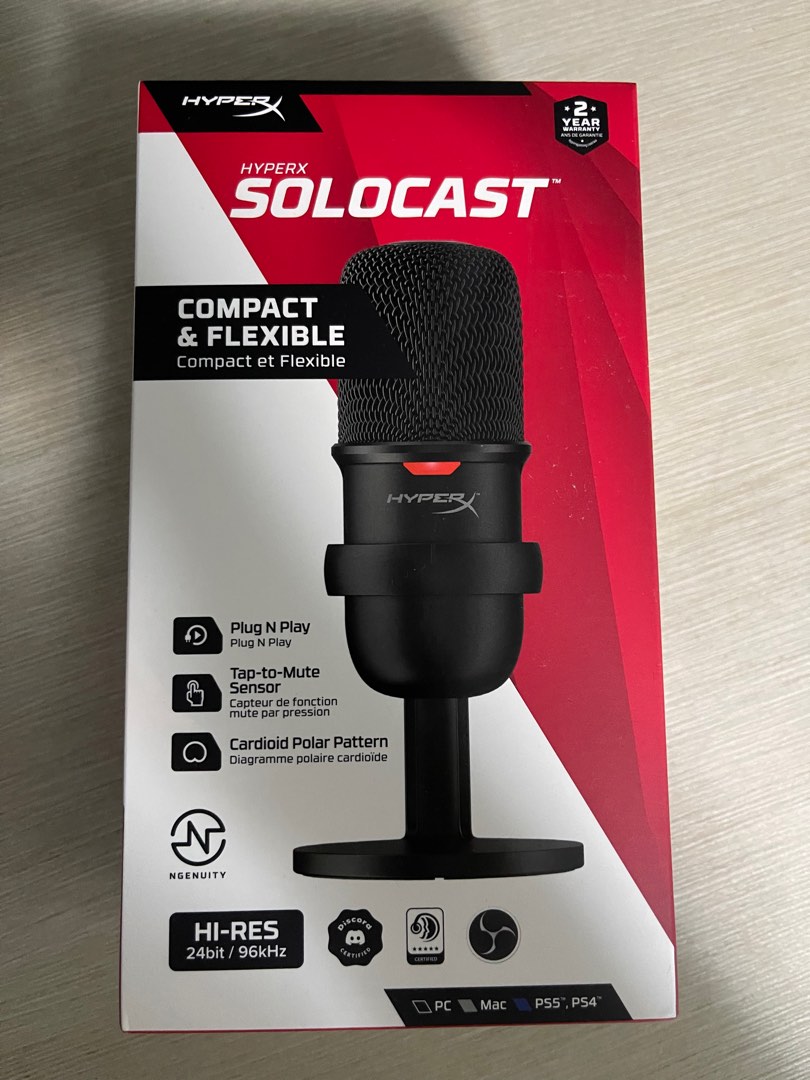 Hyper X Solocast, Audio, Microphones on Carousell