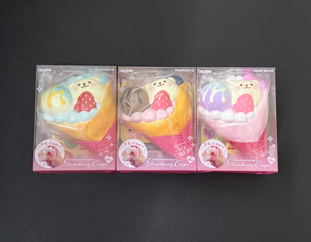 Ibloom strawberry crepe squishy (mini), Hobbies & Toys, Toys & Games on ...