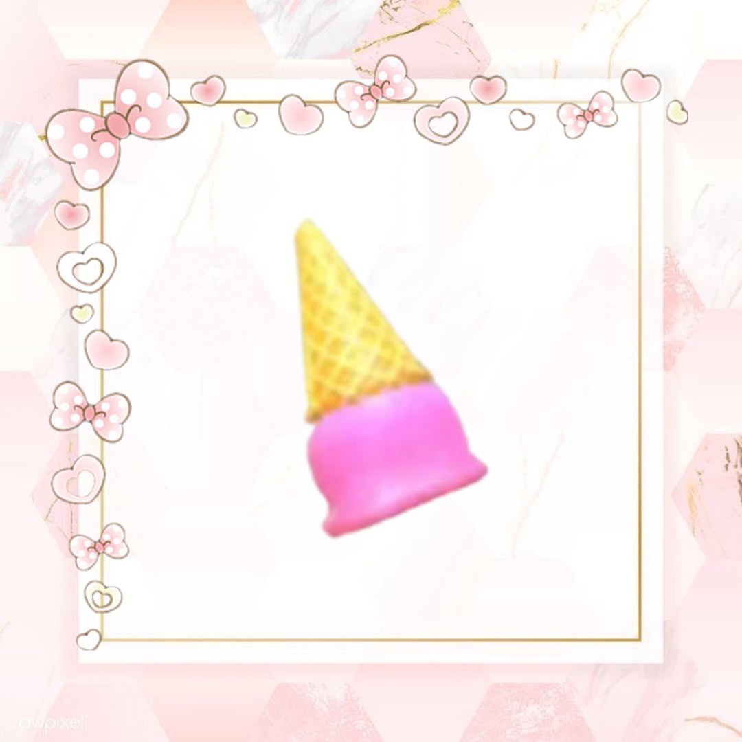 Ice Cream Cone Hat Pet Wear Adopt Me, Video Gaming, Video Games, Others ...