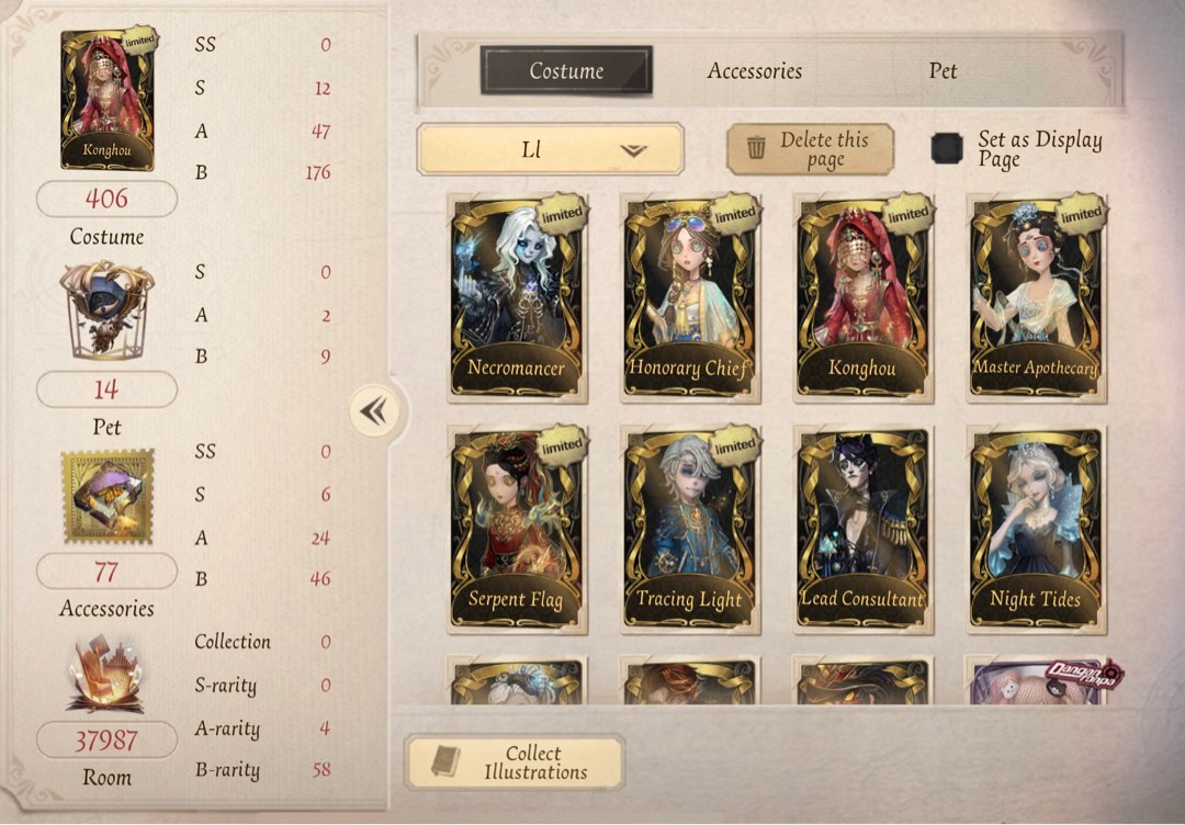 IDV Identity V Account, Video Gaming, Video Games, Others on Carousell