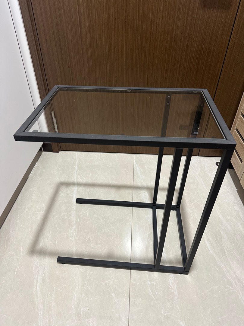 IKEA Vittsjo Glass Side/Laptop Table, Furniture & Home Living ...