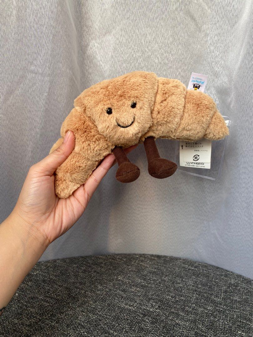 Jellycat Amusable Croissant- Small, Hobbies & Toys, Toys & Games on ...