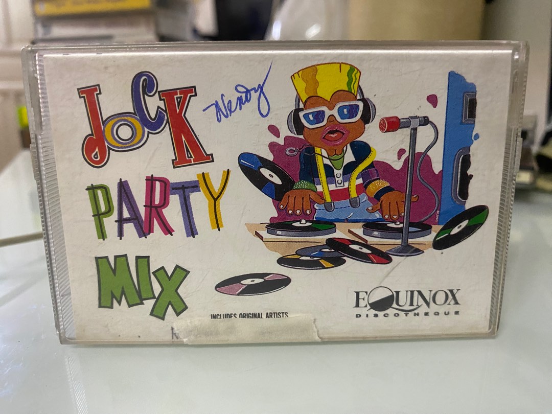 JOCK PARTY MIX EQUINOX DISCOTHEQUE - Music Album Cassette Tape ...