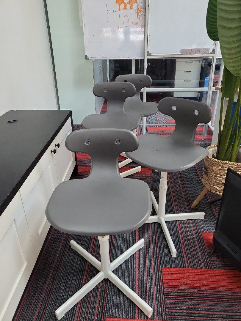 Kerusi office MOLTE DESK CHAIR IKEA, Furniture & Home Living, Furniture ...