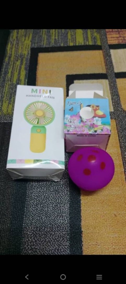 Lampu cendawan mini dan kipas mini, Everything Else, Others on Carousell