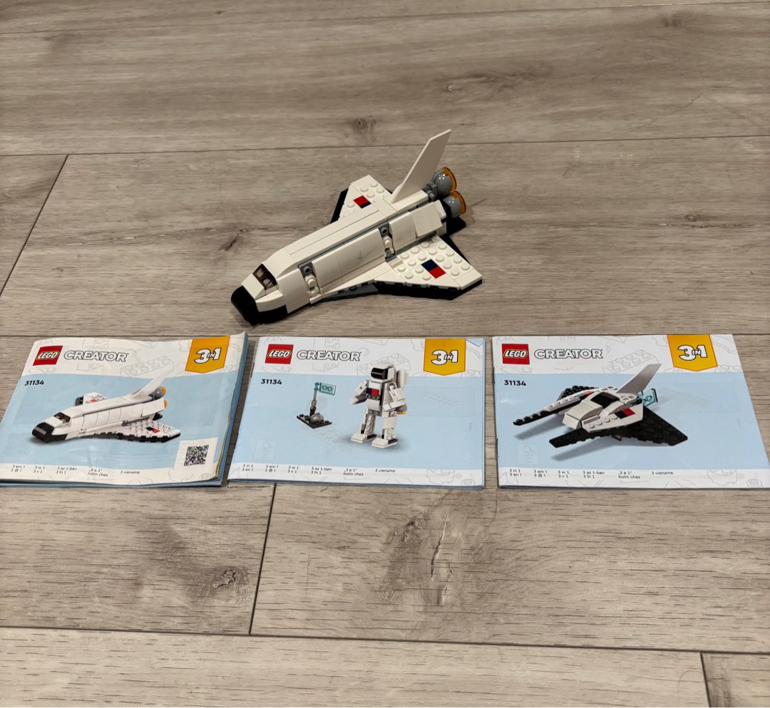 Lego Creator 31134 Space Shuttle, Hobbies & Toys, Toys & Games on Carousell